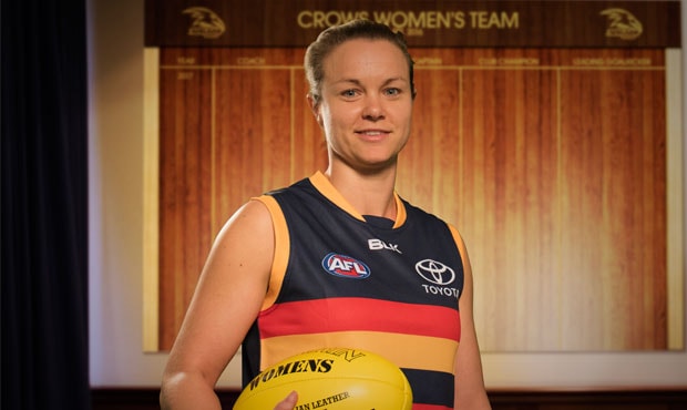 Crows unveil women’s team signings