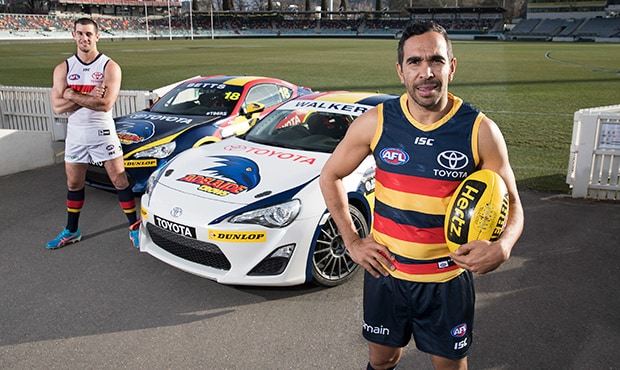 Crows colours on Supercars