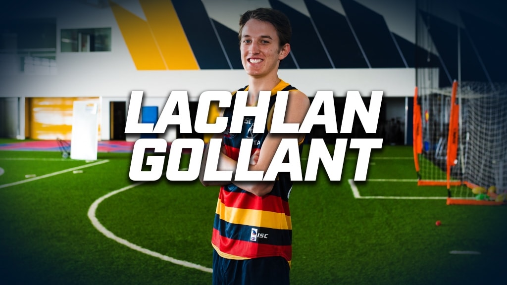 Young Crow Lachlan Gollant’s draft surprise