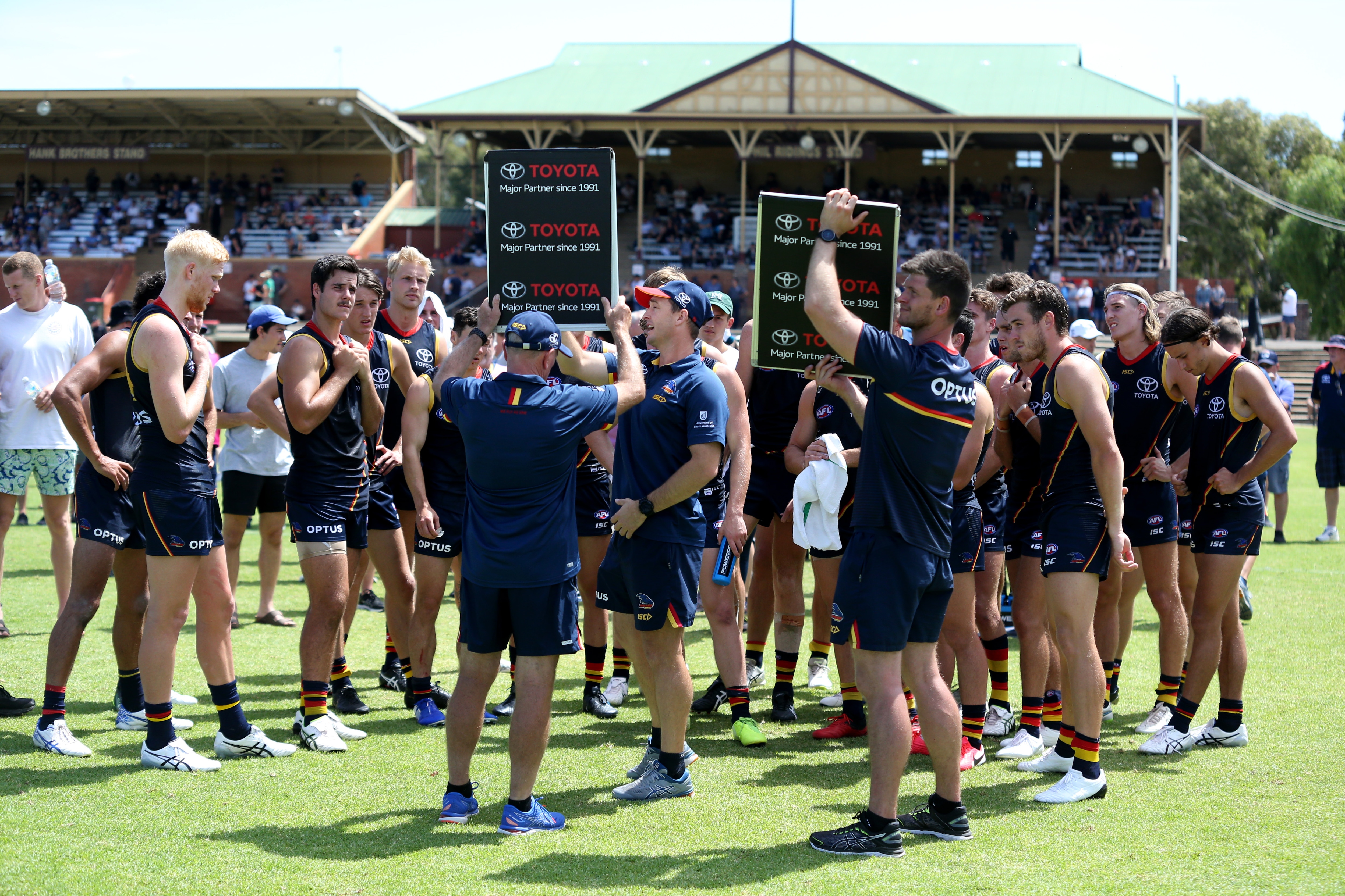 Young Adelaide forward talks bizarre start to life in AFL