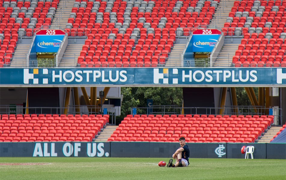 Gibba’s emotional farewell to footy
