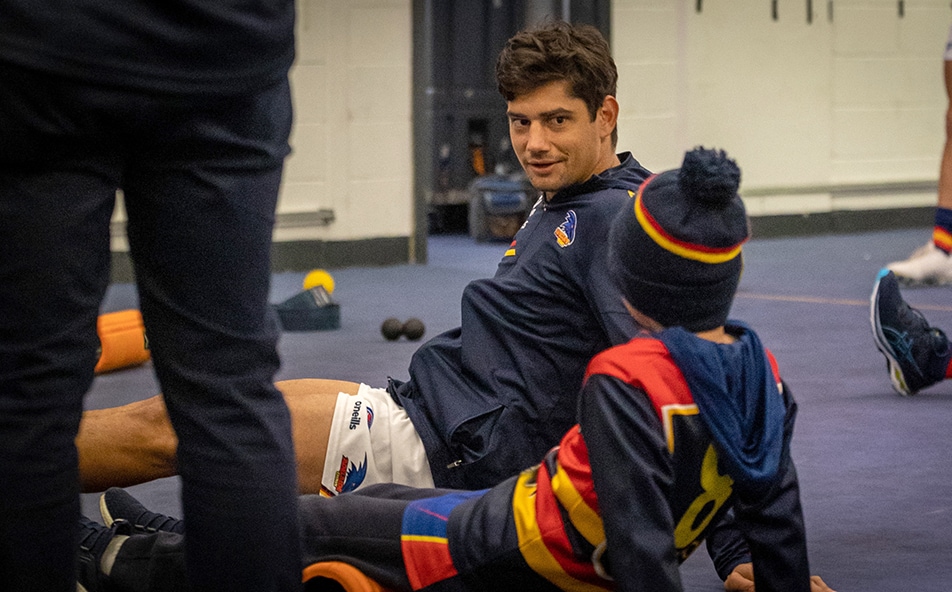 Hugo’s happy place: How football provides young Crows fan with autism ...