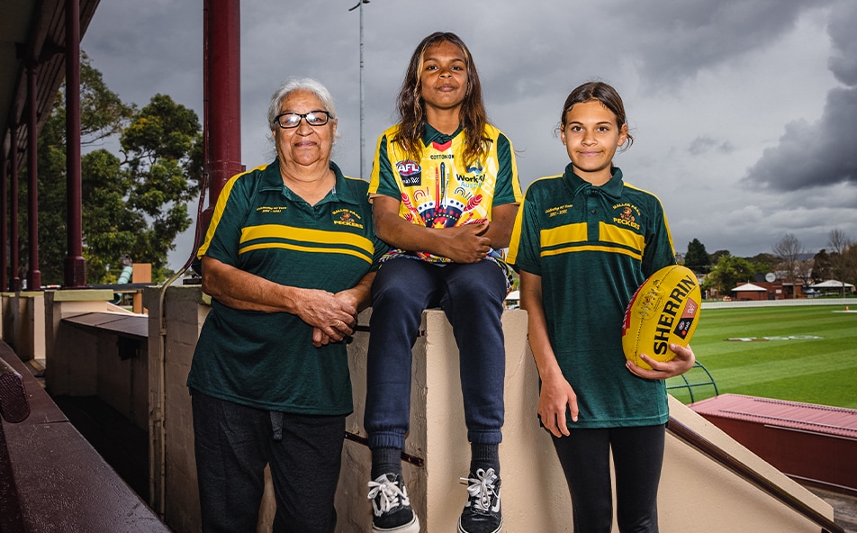 AFLW: Indigenous, female footy pioneer to help with special celebrations