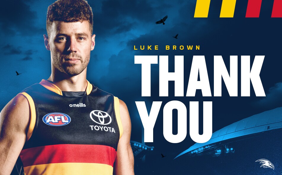 Luke Brown announces retirement