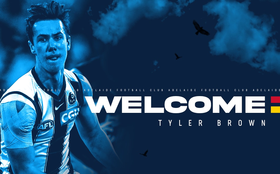 Tyler Brown signs with Crows