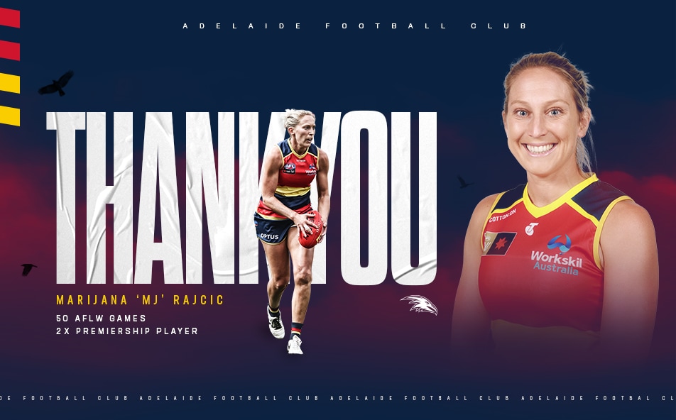 AFLW: Marijana Rajcic announces retirement
