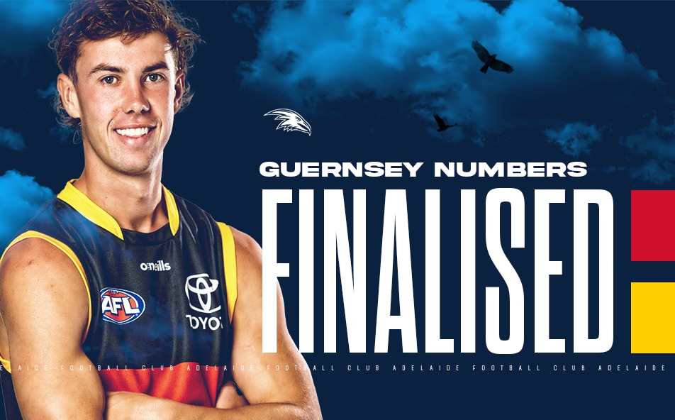 Crows confirm guernsey numbers for recruits