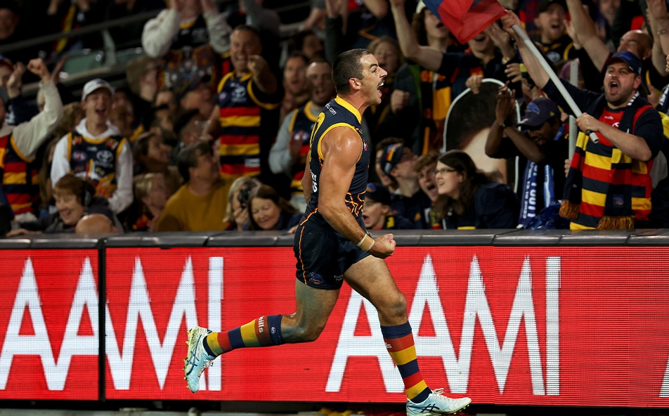 Match Report: Crows put on a show to blitz Blues
