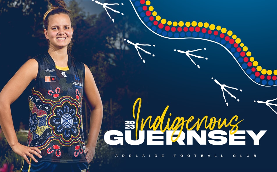 Crows unveil 2023 Indigenous Guernsey