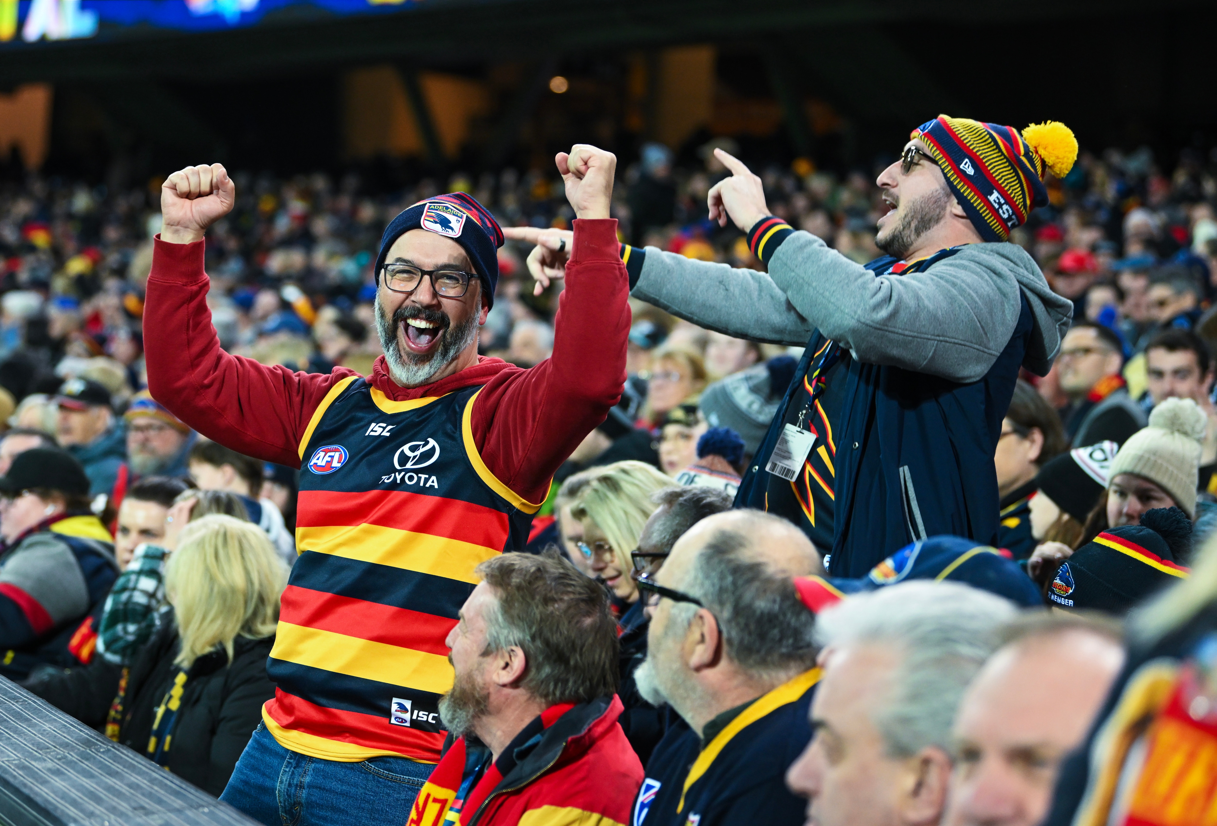 Thank you, Crows members