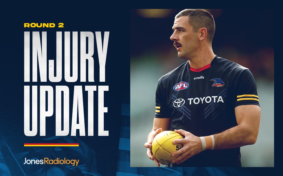 Injury Update: Round Two