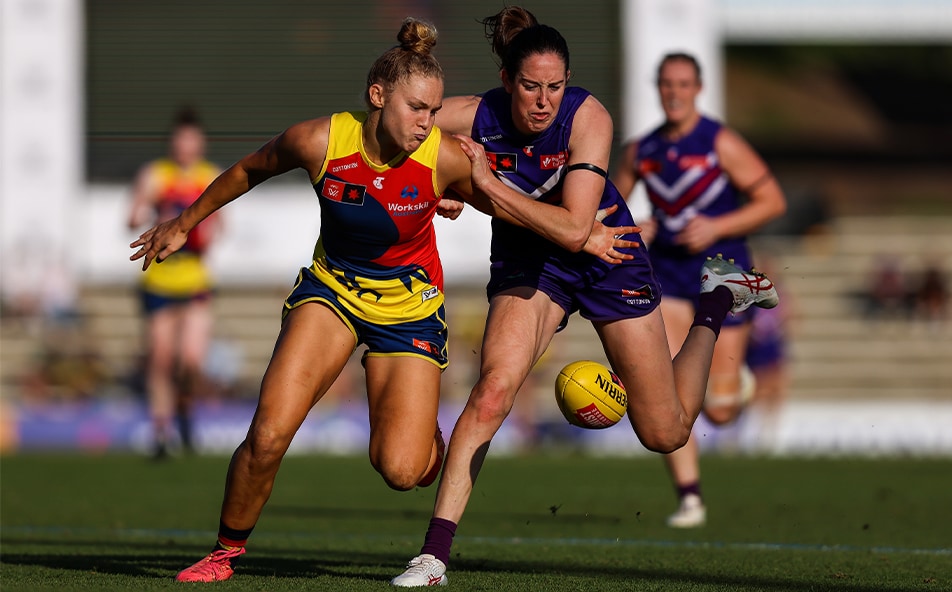 AFLW: Crows defender nominated for Mark of the Year