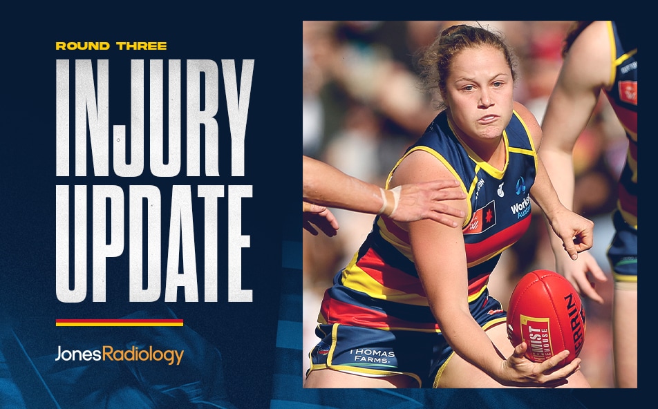AFLW: Injury Update Round Three