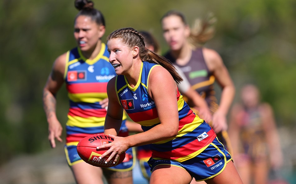 AFLW: How Goodwin got rid of self doubt to become mainstay in Crows ...