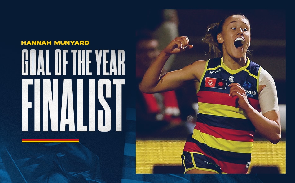 AFLW: Munyard named Goal of the Year finalist