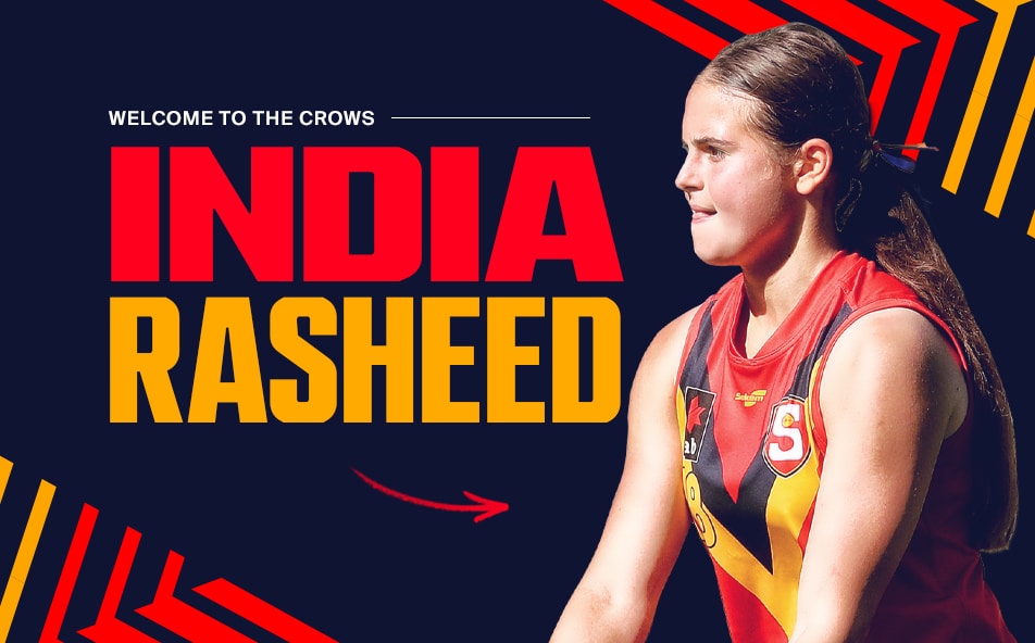 AFLW: Crows select India Rasheed with Pick No.13