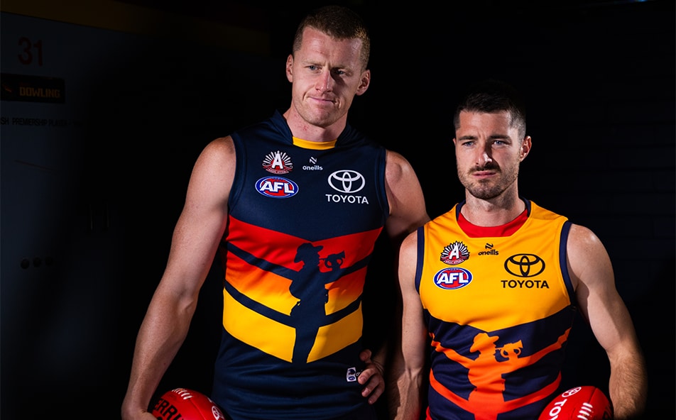 Crows to don special guernsey for Anzac Day clash