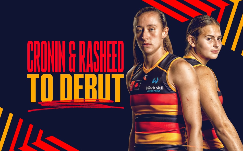 AFLW: Cronin and Rasheed to debut