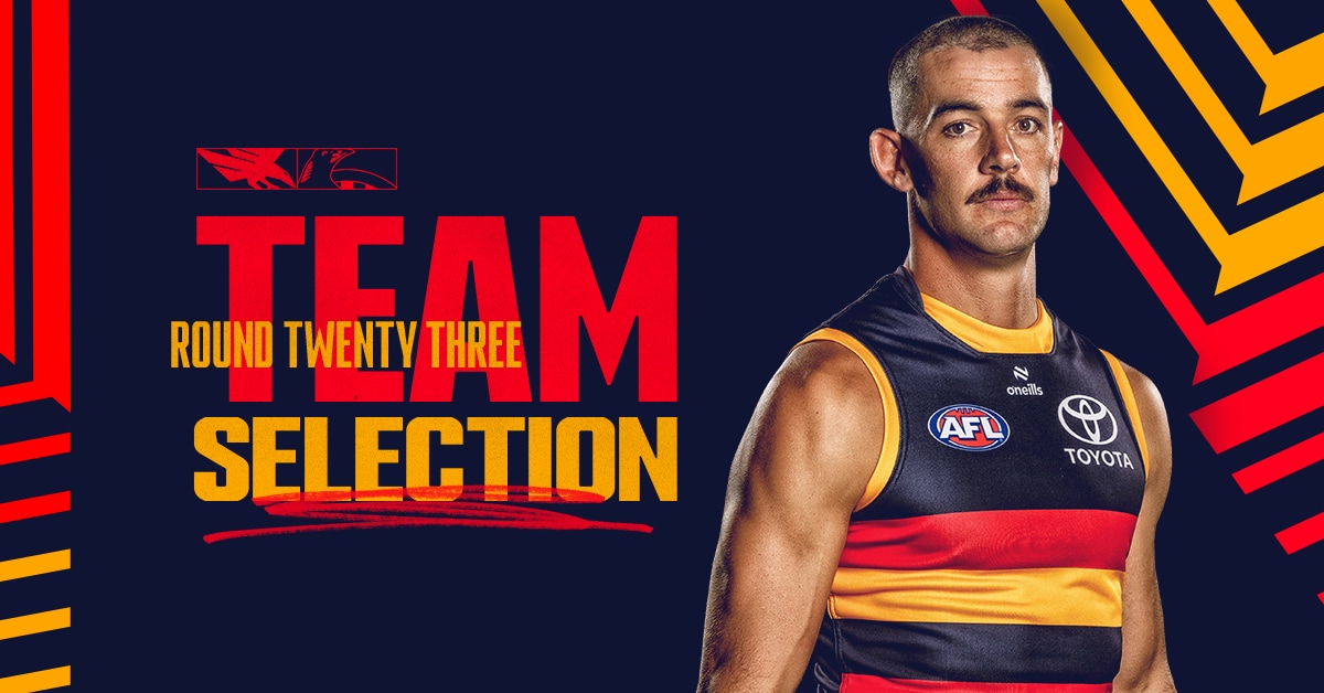 AFL Team Selection: Round 23