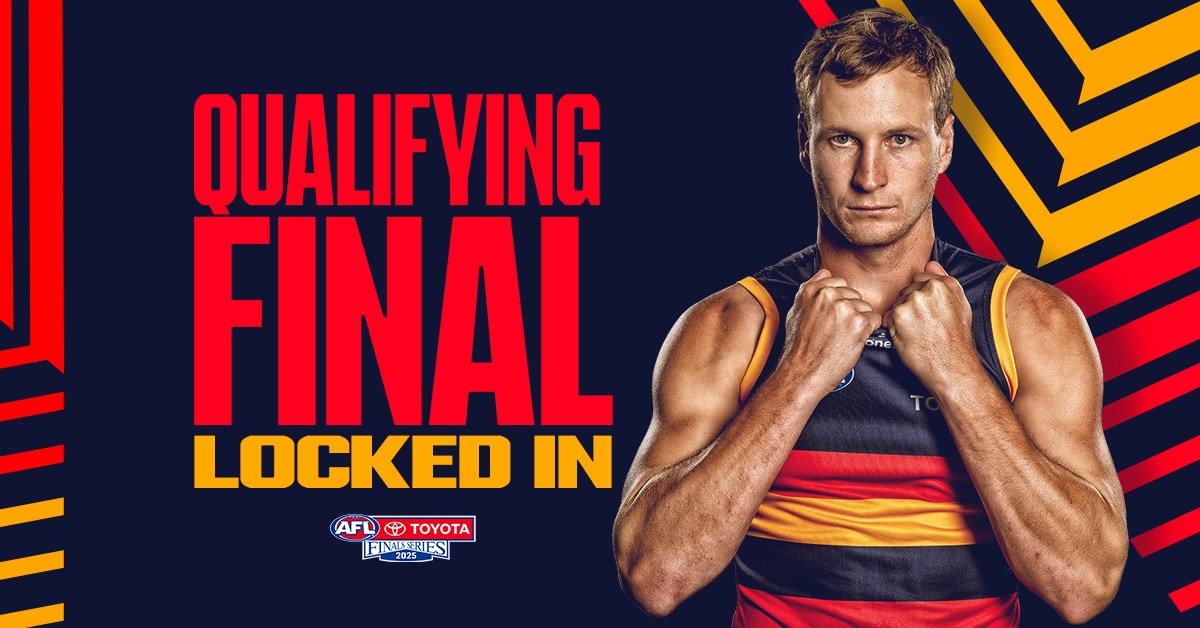 Crows qualifying final fixture confirmed