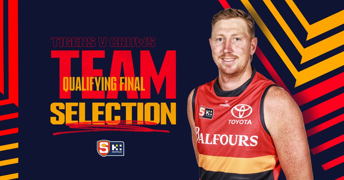 SANFL Team Selection: Qualifying final