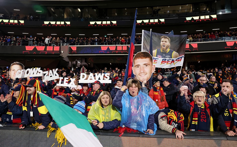 Crows hit Membership milestone