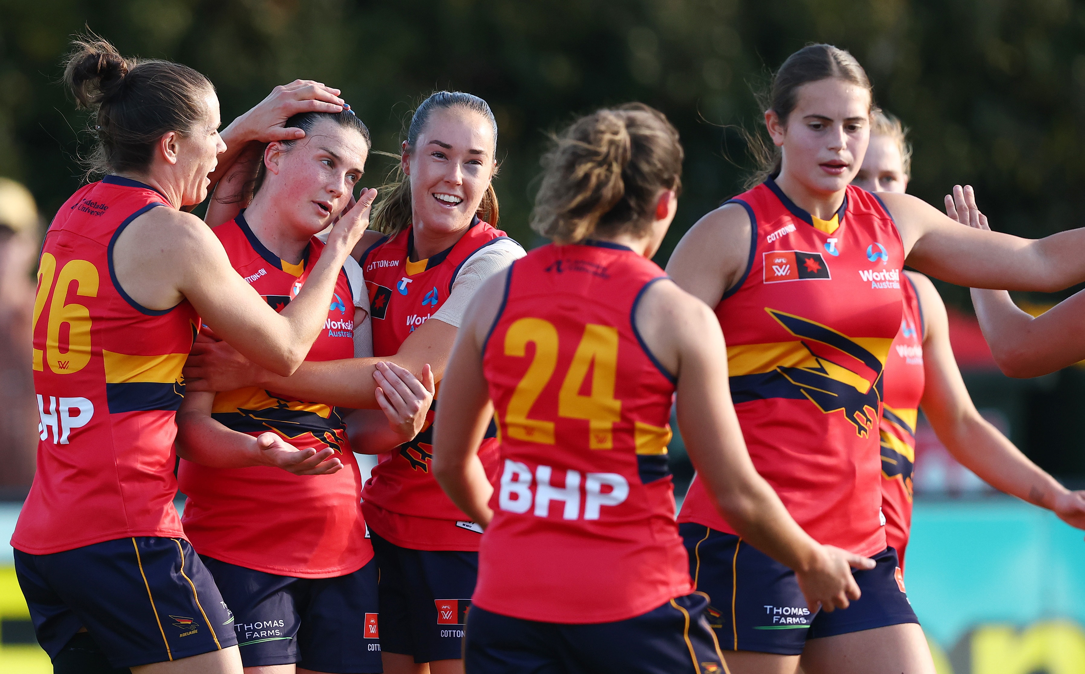 AFLW Match Report: Crows solidify spot in top eight with win against Hawks