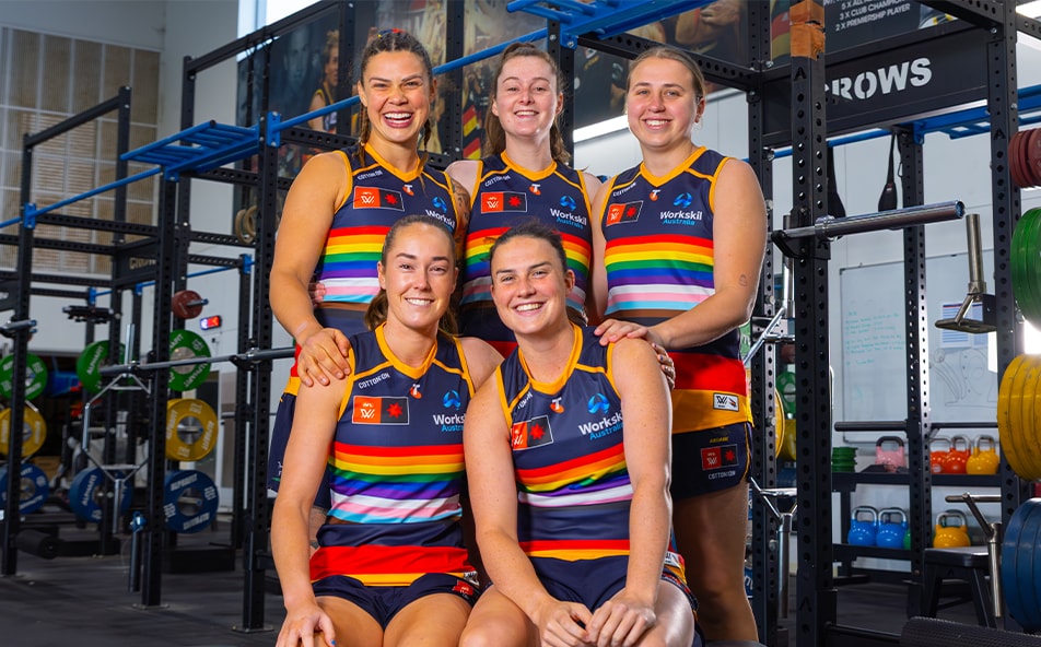 AFLW: Crows Unite for Pride Round