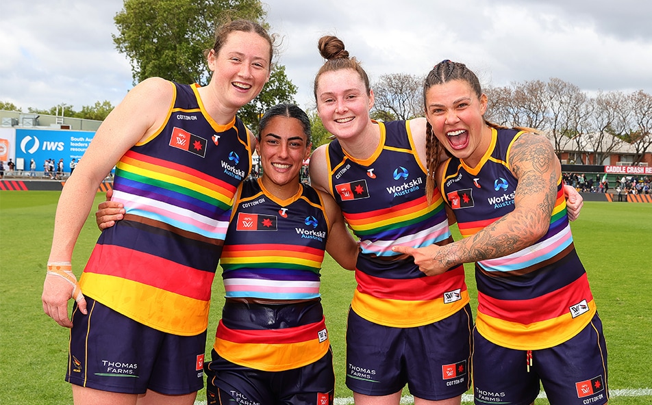 AFLW: Crows debutant Leuzzi inspired by crowd and club