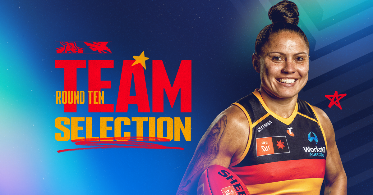 AFLW Team Selection: Round 10