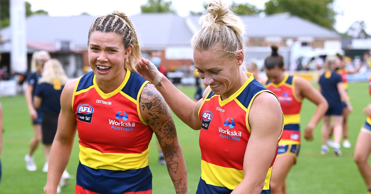 AFLW: From Idol to inspiration - Anne Hatchard’s 100-game story