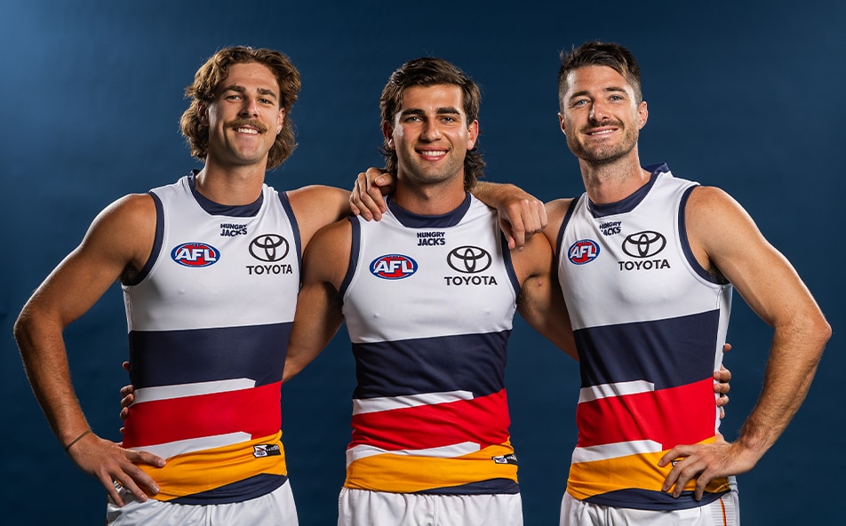 New year, new look: Crows unveil striking clash guernsey