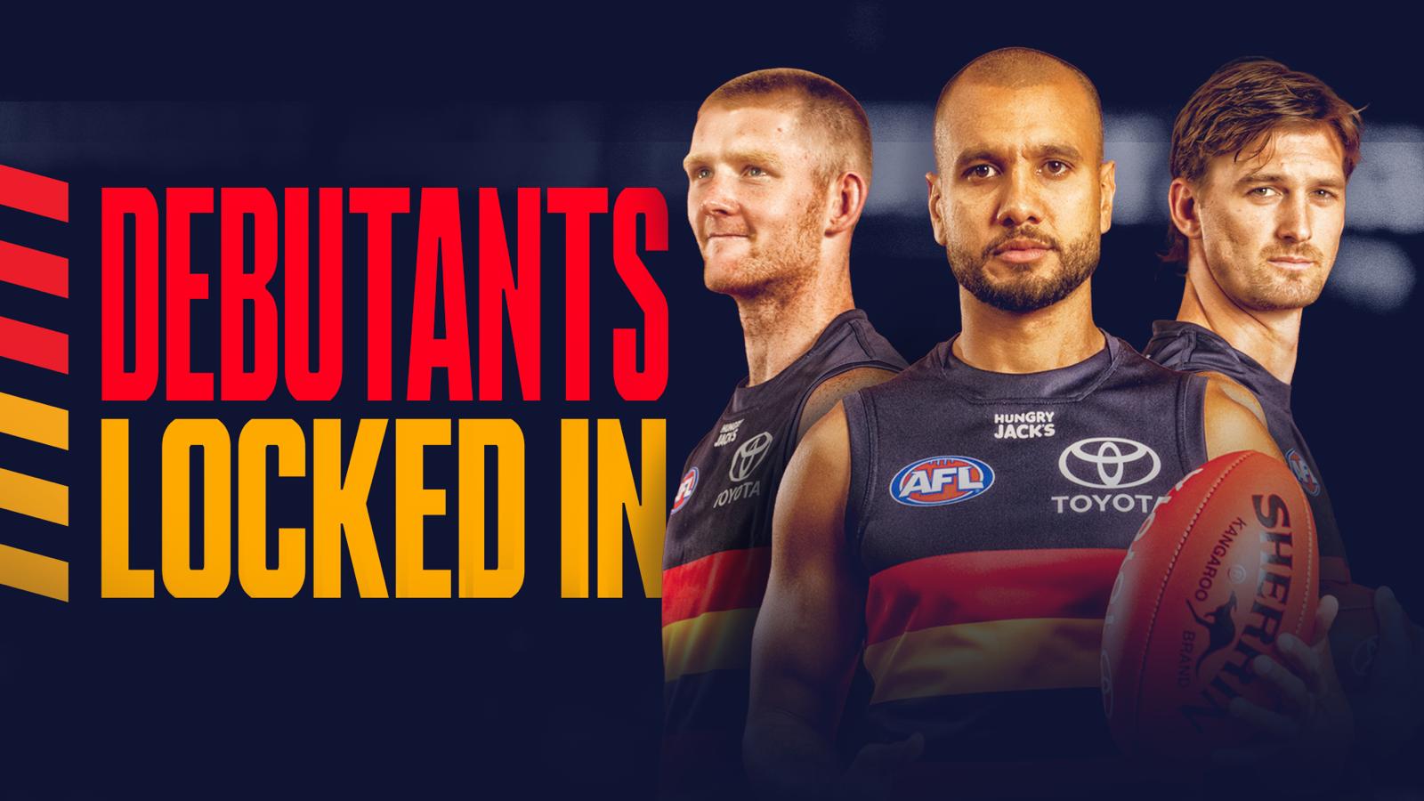 Round One team news: Crows set to unveil three debutants