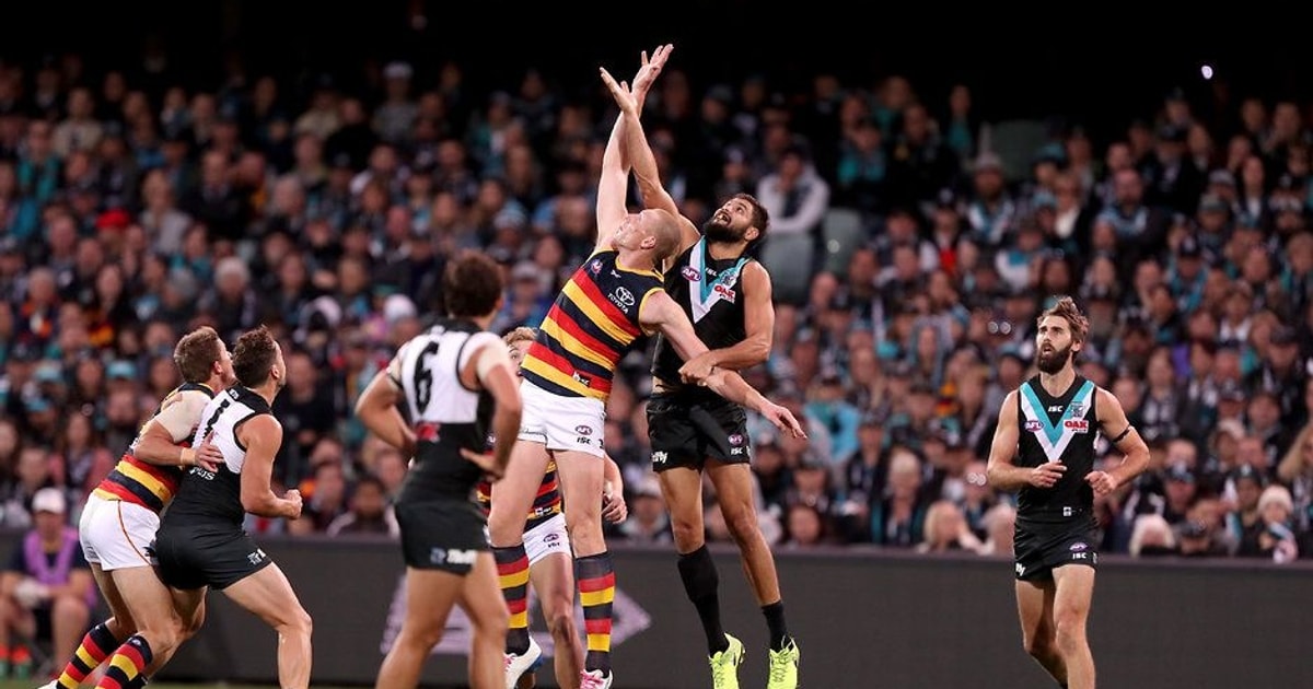 Adelaide's ruck stocks