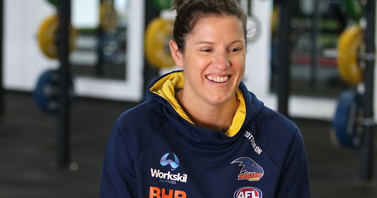 AFLW: Adelaide draftee Jessica Foley joins the Crows nest