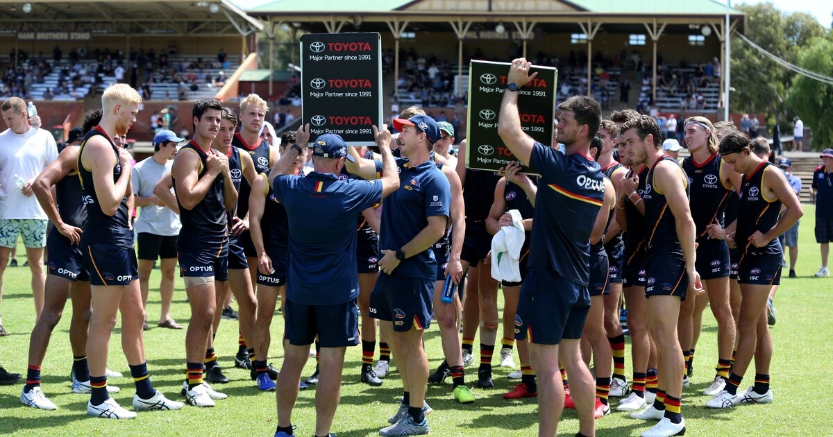 Young Adelaide forward talks bizarre start to life in AFL