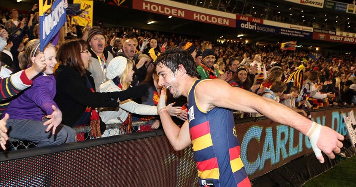 Taylor Walker, Tony Modra, Adelaide Crows goalkicking record in touch ...