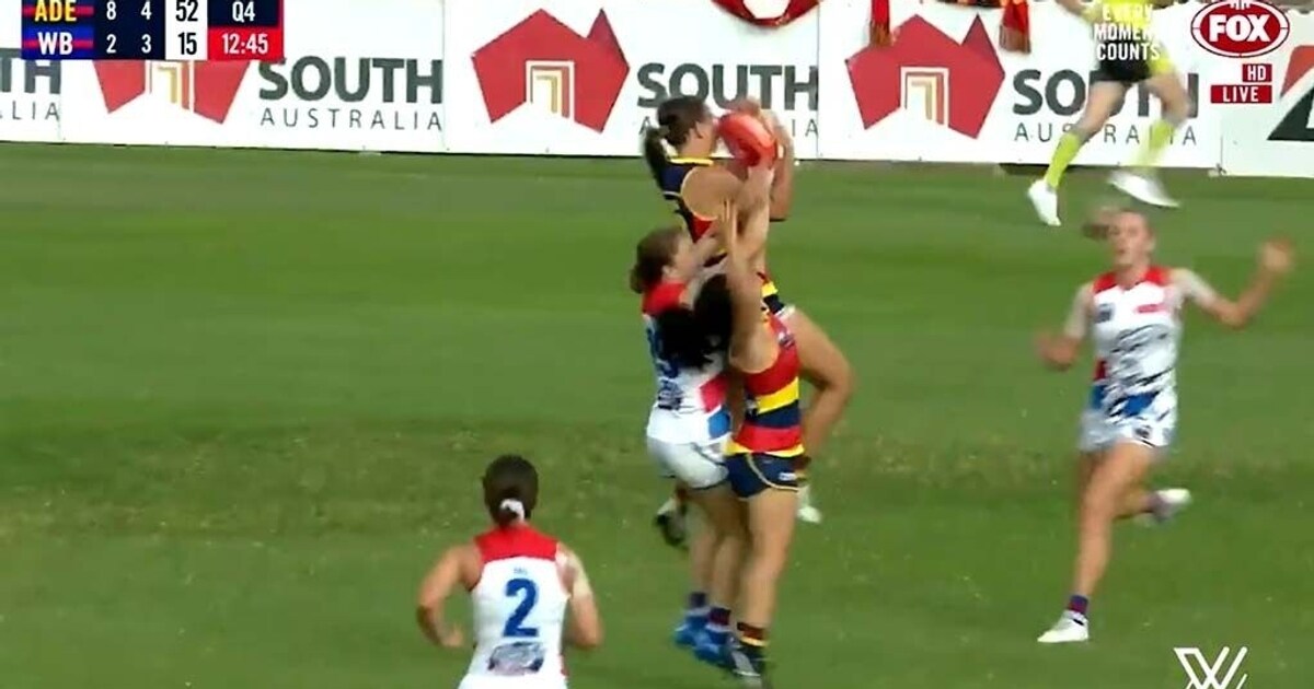 AFLW: Ponter's hanger nominated for Mark of the Year