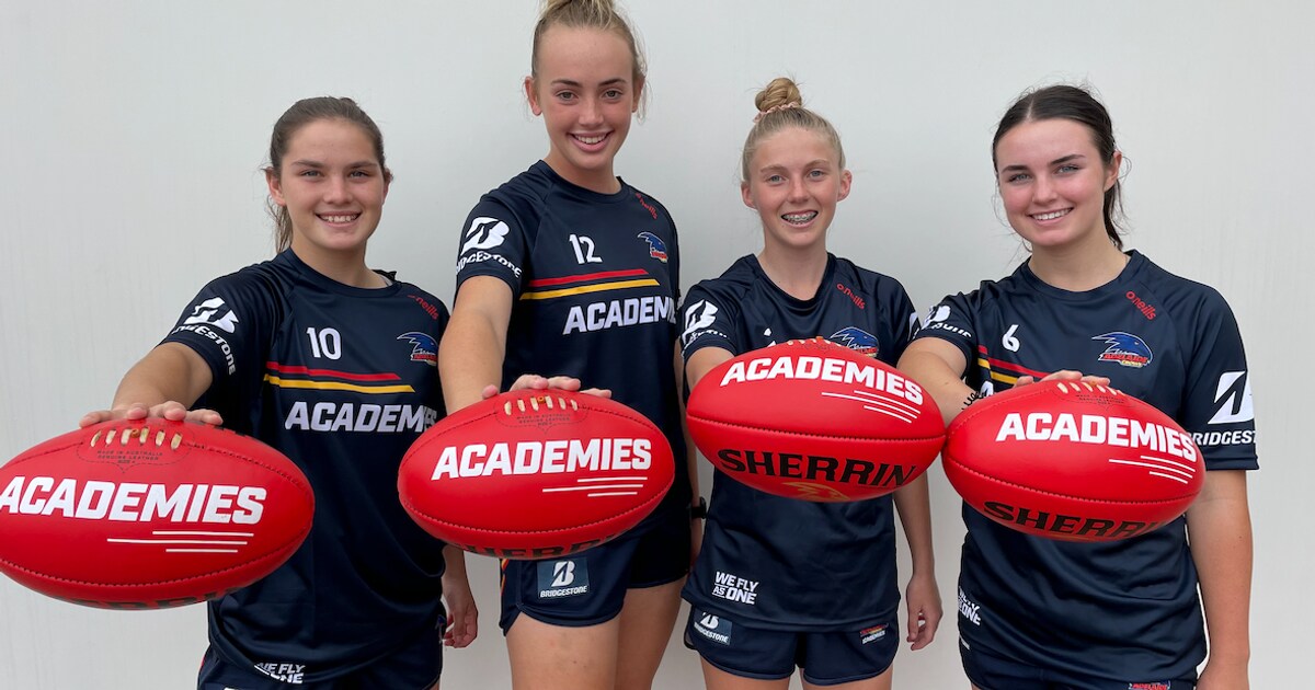 Crows Academies reveals girls NGA squad