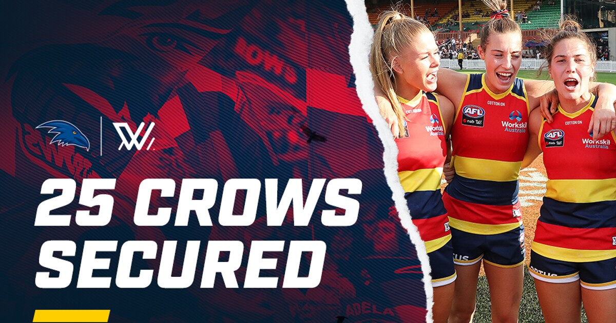AFLW: 25 Crows secured for 2022