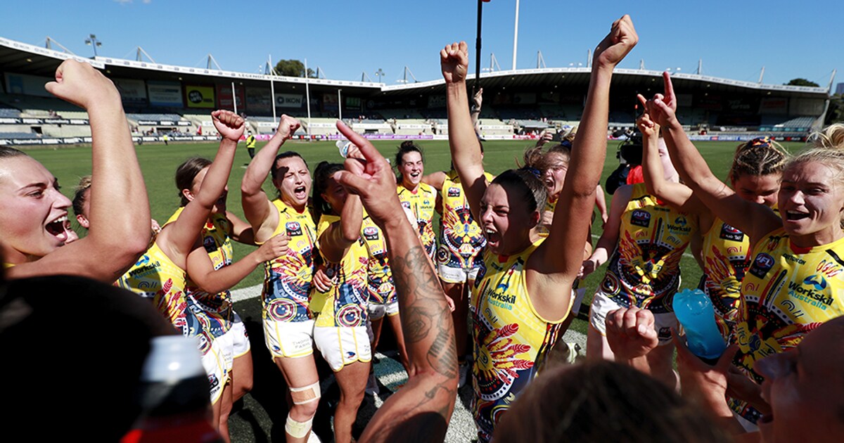 AFLW Match Report: Crows' dominant run continues