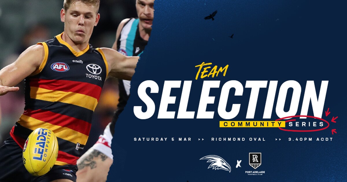 Team Selection: Community Series game