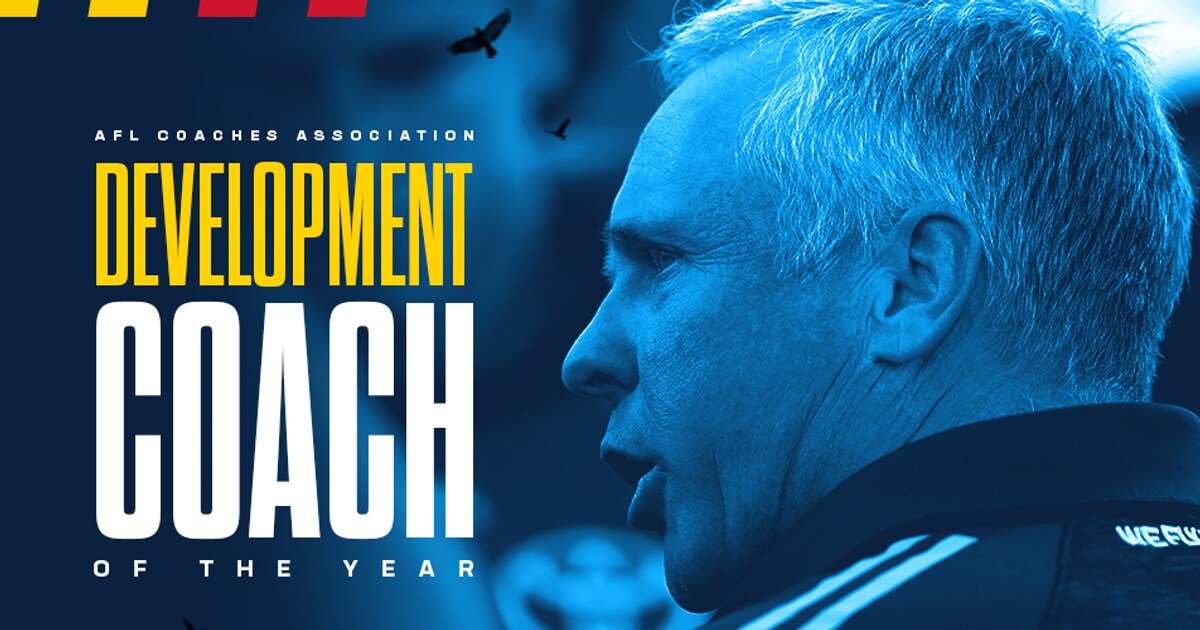 Godden named AFL Development Coach of the Year