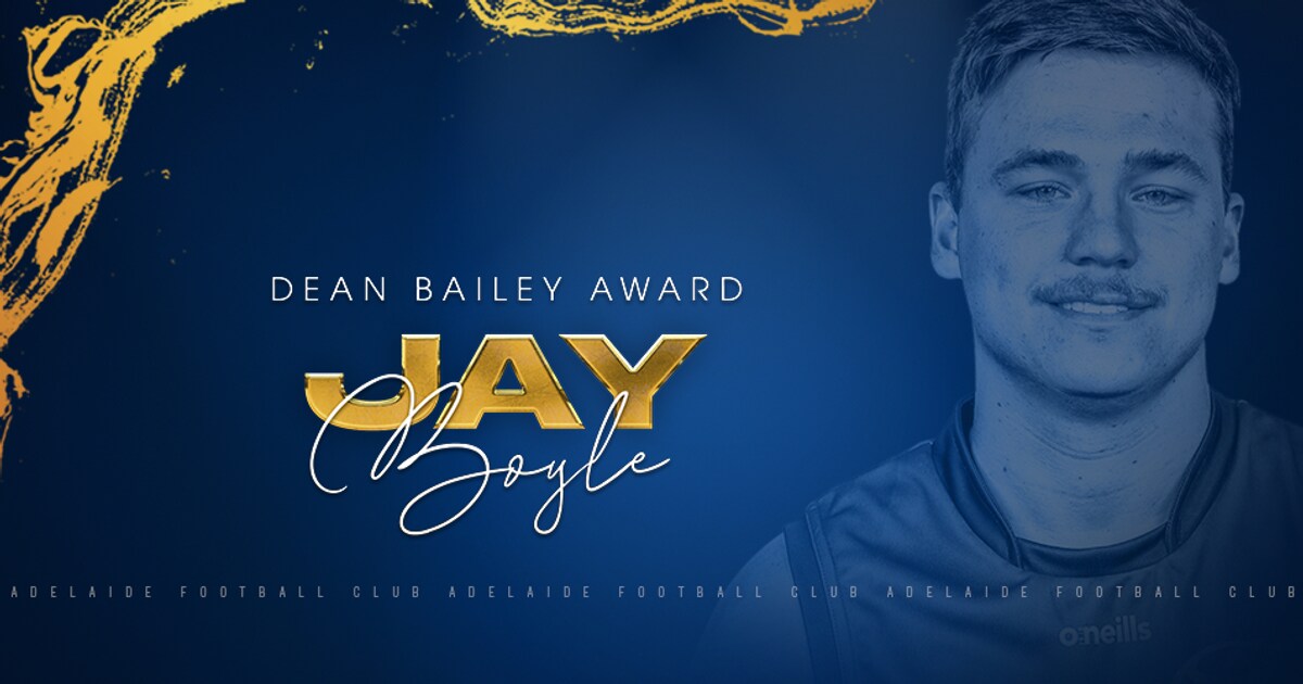 Boyle goes back-to-back for Dean Bailey Award