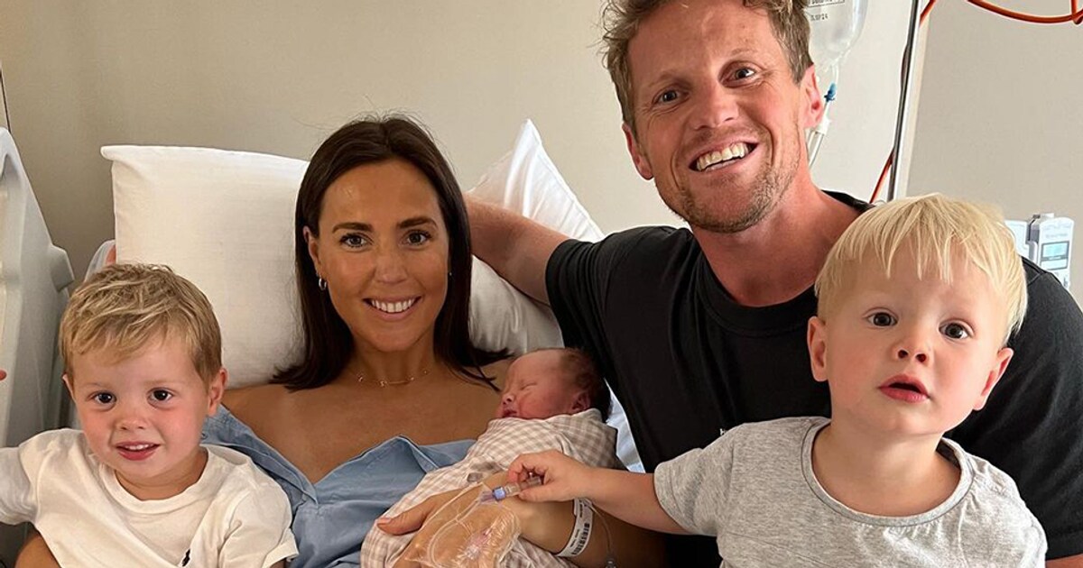 Rory and Belinda welcome baby girl