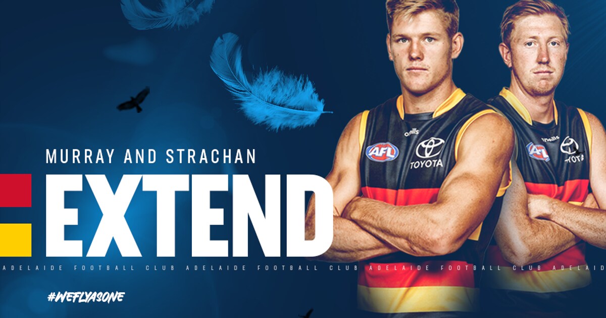 Murray, Strachan re-sign with Crows