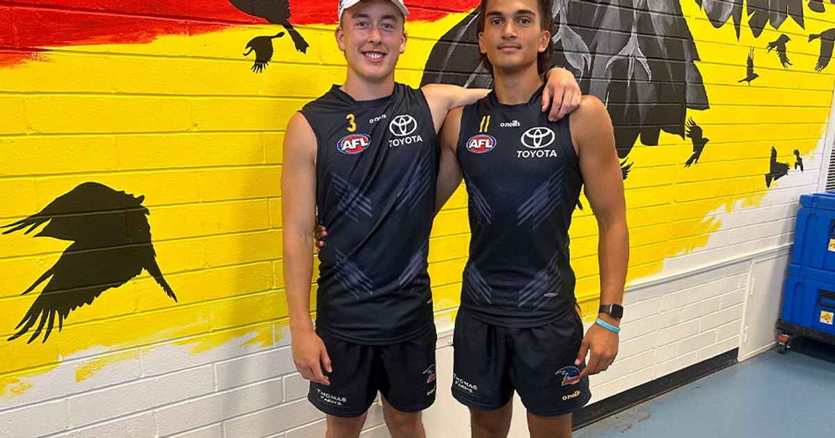 Academies duo to train with the Crows squad