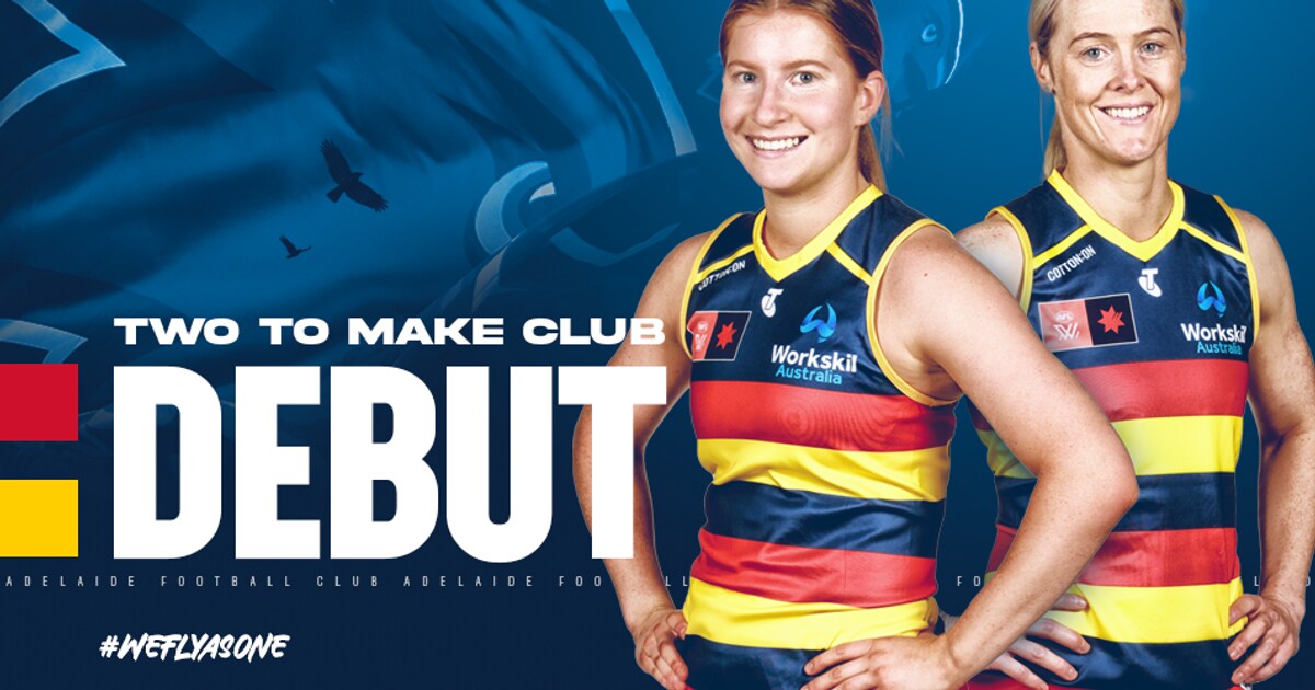 AFLW: Crows confirm two Club debutants for Round One