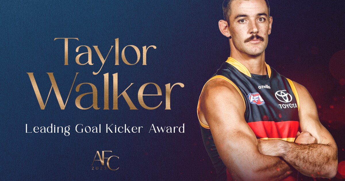Walker claims 2023 Leading Goal Kicker award
