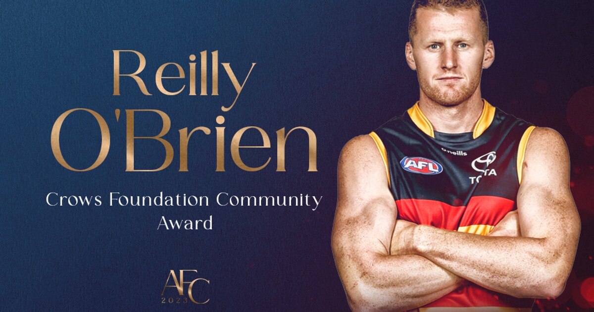 O’Brien wins Adelaide Crows Foundation award